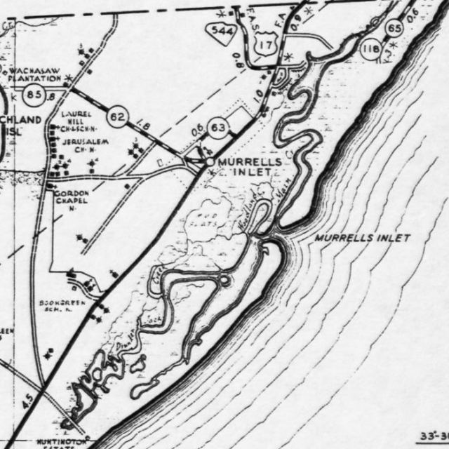 SECTION #16 - SCDOT MAP - Georgetown County
