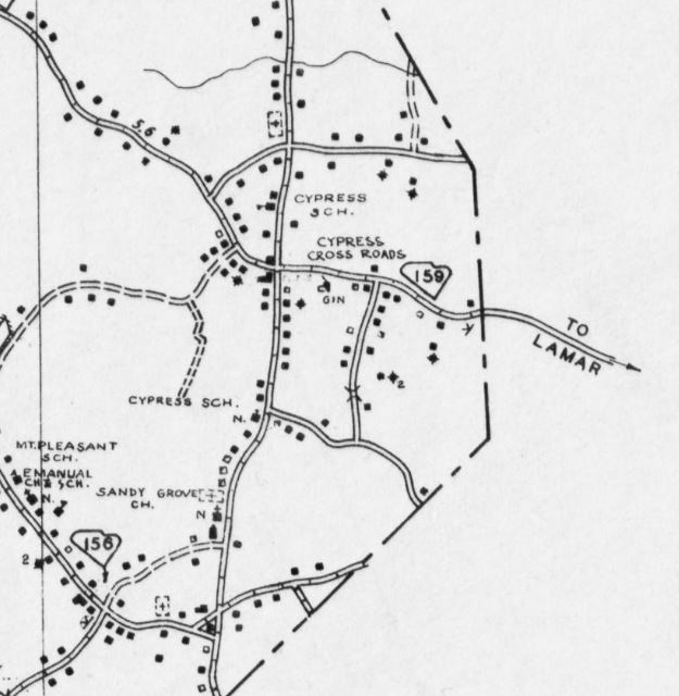 SECTION #10 - SCDOT MAP - Lee County