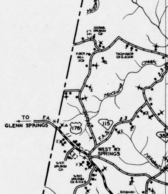 UNION COUNTY - Old SCDOT MAPS - Union County