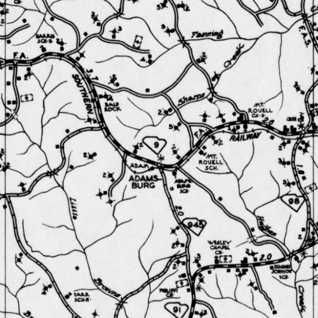 UNION COUNTY - Old SCDOT MAPS - Union County